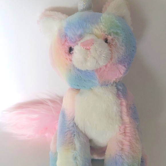 Gund | Toys | Gund Rainbow Shimmer Caticorn Plush Retired Stuffed ...